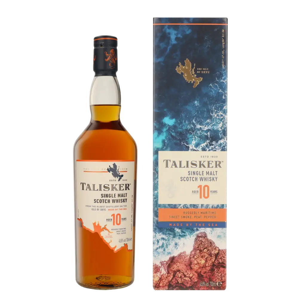 Talisker 10 Years + GB - Liquor & More Store Amsterdam